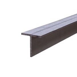 T-profiel van verschillende soorten metaal op maat gesneden.